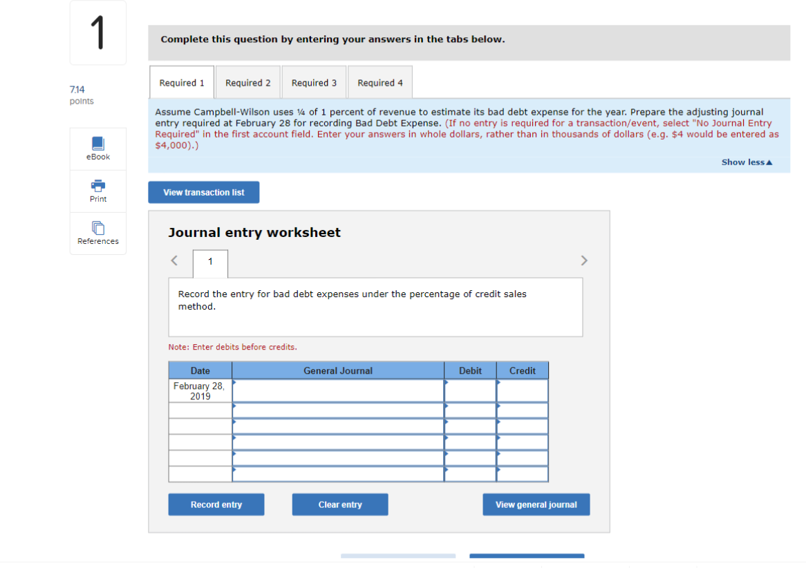 Solved CP8-1 (Algo) Recording Accounts Receivable | Chegg.com