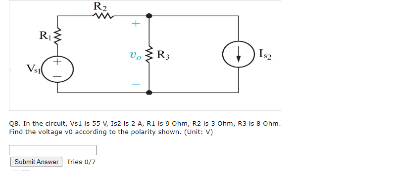 Solved (Q7.a) Find the current ia in the direction of the | Chegg.com