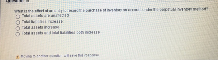 Solved Question T9 What is the effect of an entry to record | Chegg.com