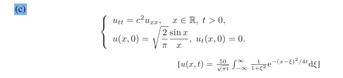 Solved 12. Using the Fourier transform method, solve the | Chegg.com