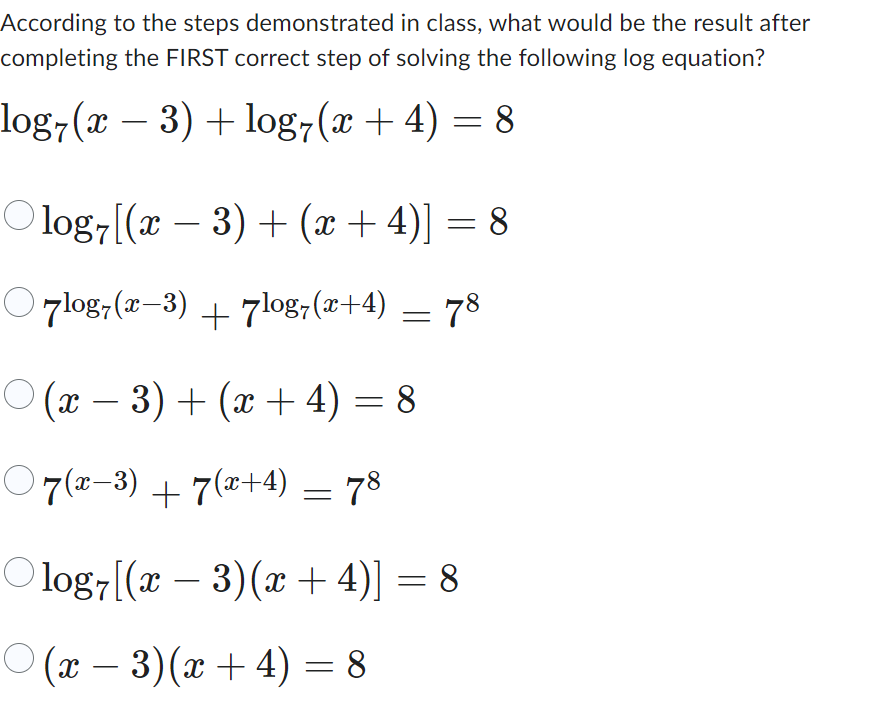 Solved According to the steps demonstrated in class, what | Chegg.com