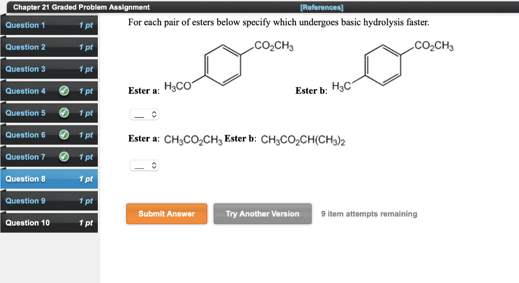 Solved References] Chapter 21 Graded Problem Assignment For | Chegg.com