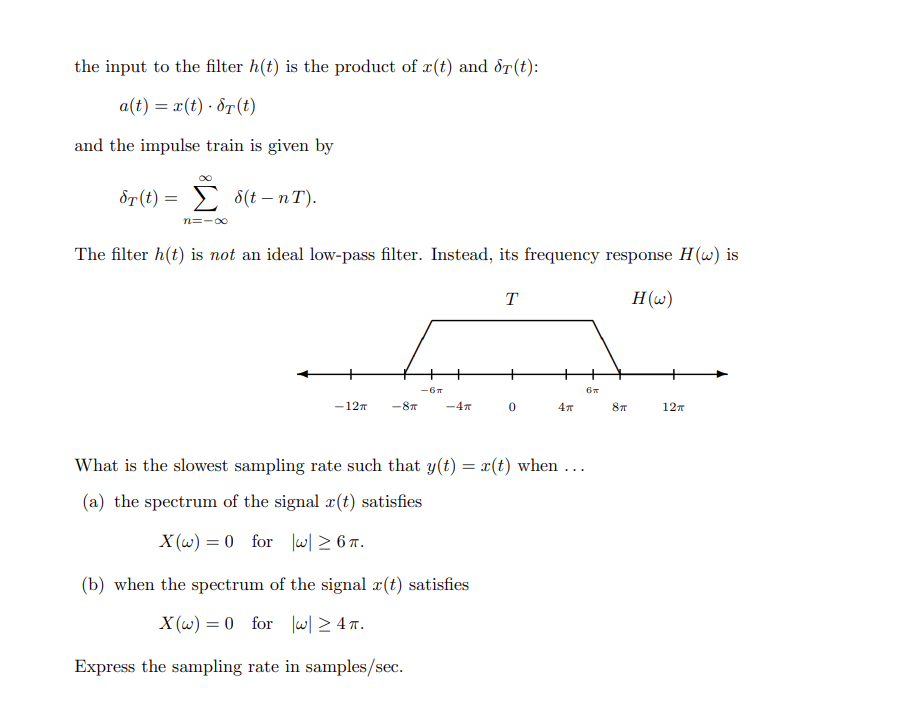 Solved 403 For The Following Continuous Time Systemthe 1017