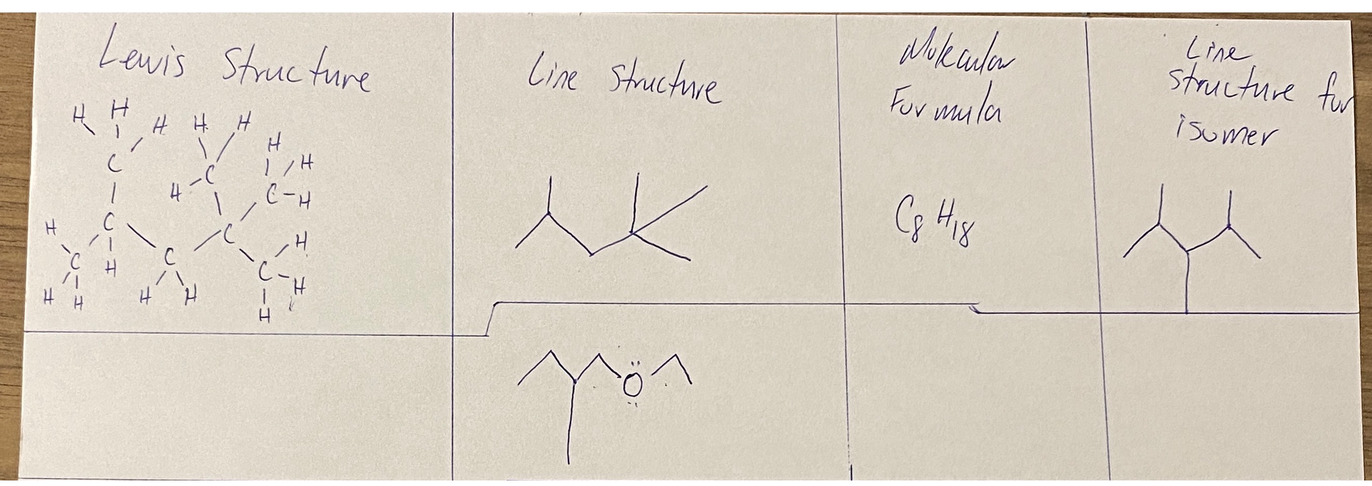 Solved Lewis Structure Line Structure Molecular Formula Line | Chegg.com