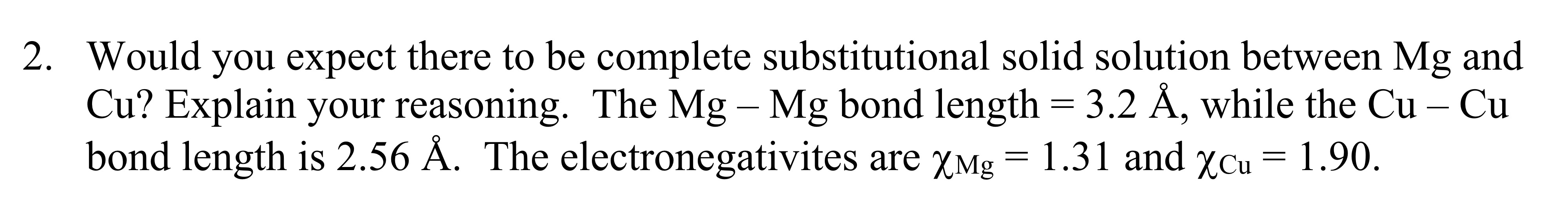 Solved Would you expect there to be ﻿complete substitutional | Chegg.com