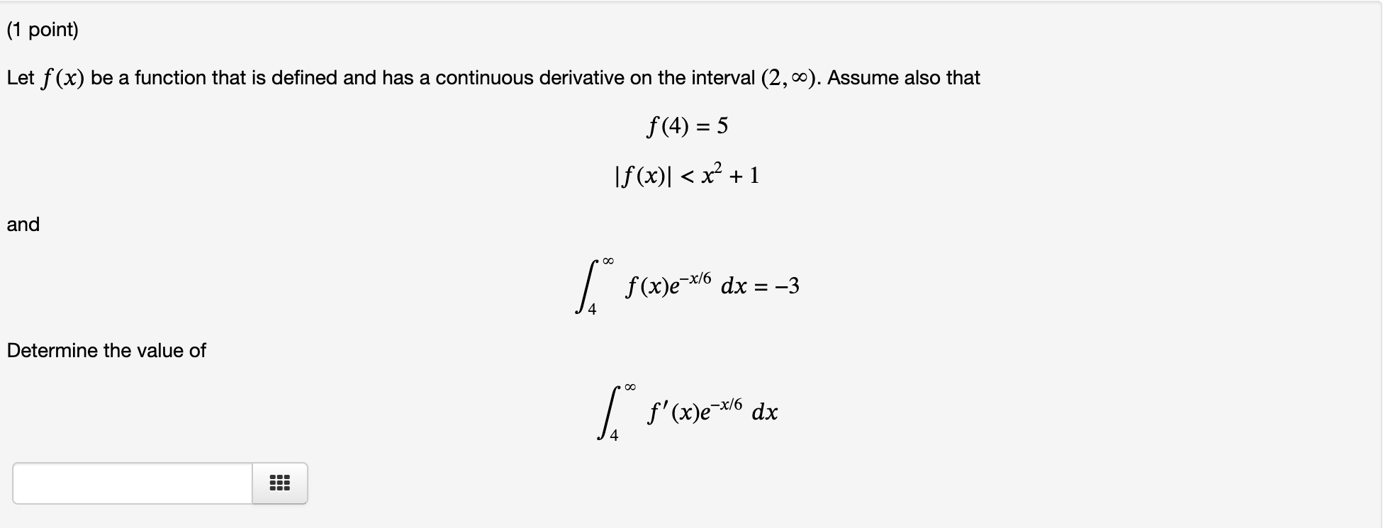 Solved Let f(x) be a function that is defined and has a | Chegg.com