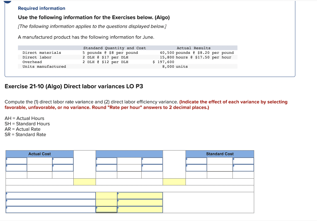 Solved Required information Use the following information | Chegg.com