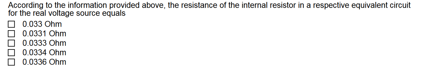 Solved You are given a real voltage source. Without a load, | Chegg.com