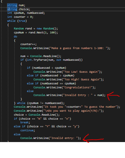 Solved how can i fix my invalid entry it wont display for | Chegg.com