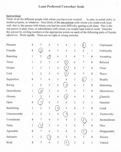 Solved After viewing the results of the LPC score sheet | Chegg.com