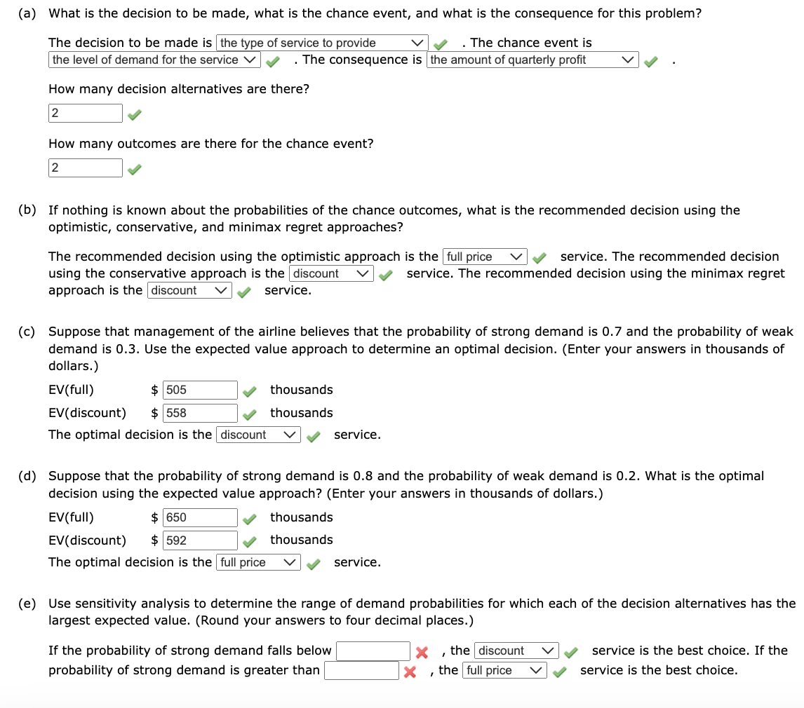 Solved An airline decided to offer direct service from City | Chegg.com