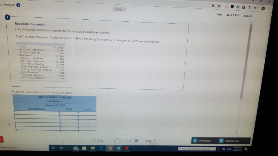 Solved Exercise Sayed Help Save & Exit Submit Required | Chegg.com