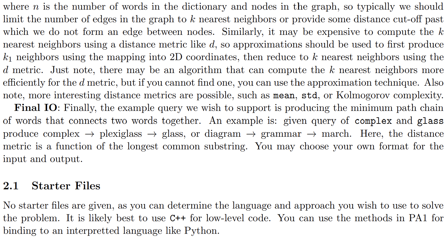 Solved In this programming assignment, you are solving an | Chegg.com