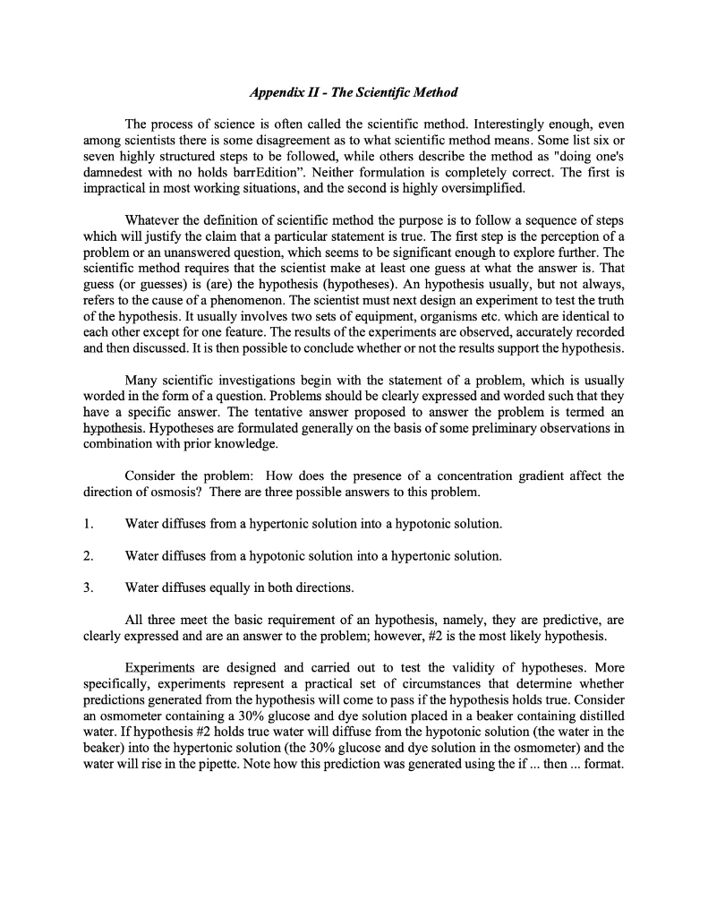 EXERCISE III: DETERMINING THE TOTAL SOLUTE | Chegg.com