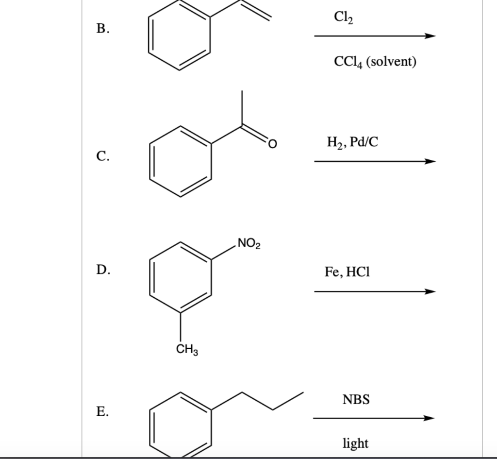 Solved Provide the major organic product for the following | Chegg.com