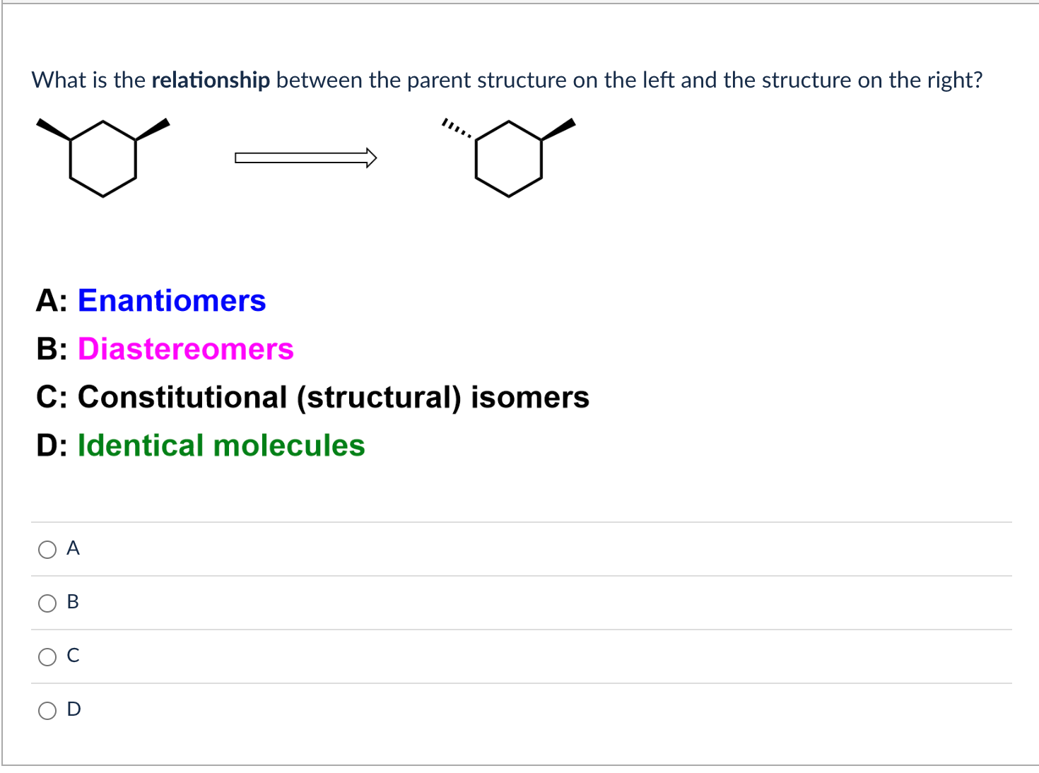 Solved What is the relationship between the parent structure | Chegg.com