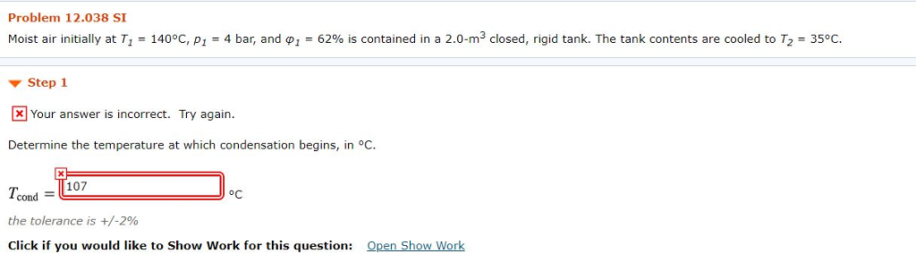 Solved Problem 12.038 SI Moist air initially at Ti-140°C, | Chegg.com
