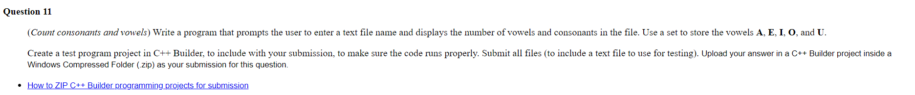 Solved Windows Compressed Folder (.zip) as your submission | Chegg.com