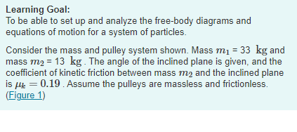 Solved Equation of Motion for a System of Particles Learning | Chegg.com