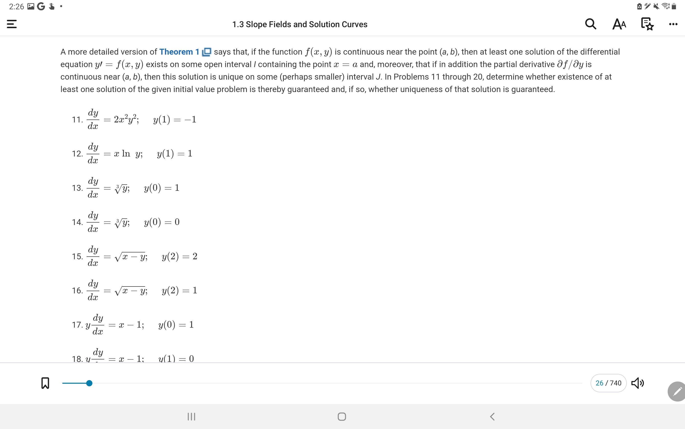 Solved A more detailed version of Theorem 1 says that, if | Chegg.com