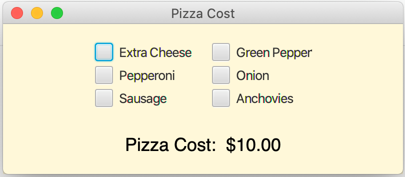 Solved WRITE A JAVA PROGRAMMING CODE Write a JavaFX GUI | Chegg.com