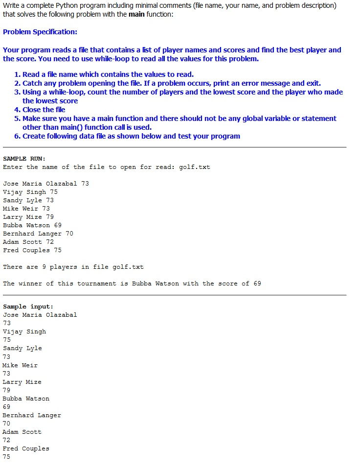 Exercise 8: Program exercise for processing records | Chegg.com