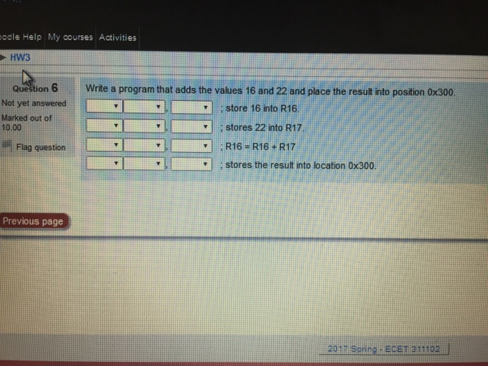 Solved Write a program that adds the values 16 and 22 and | Chegg.com