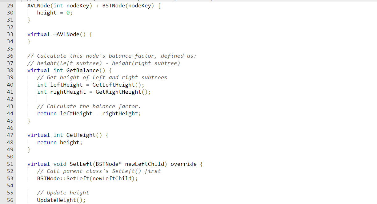 Solved \#ifndef AVLNODE_H \#define AVLNODE_H \#include | Chegg.com