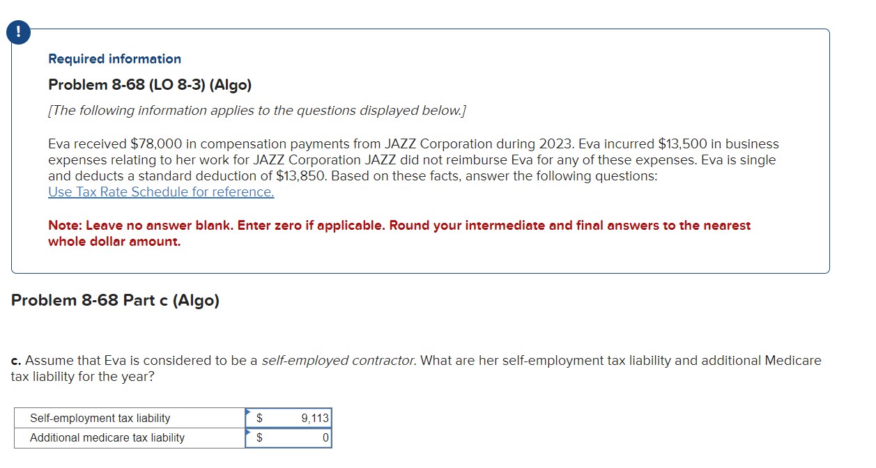 Solved Required information Problem 8-68 (LO 8-3) (Algo) | Chegg.com Solved Required information Problem 8-68 (LO 8-3) (Algo) | Chegg.com