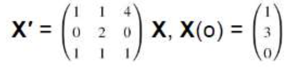 Solved \\( \\mathbf{X}^{\\prime}=\\left(\\begin{array}{lll}1 | Chegg.com