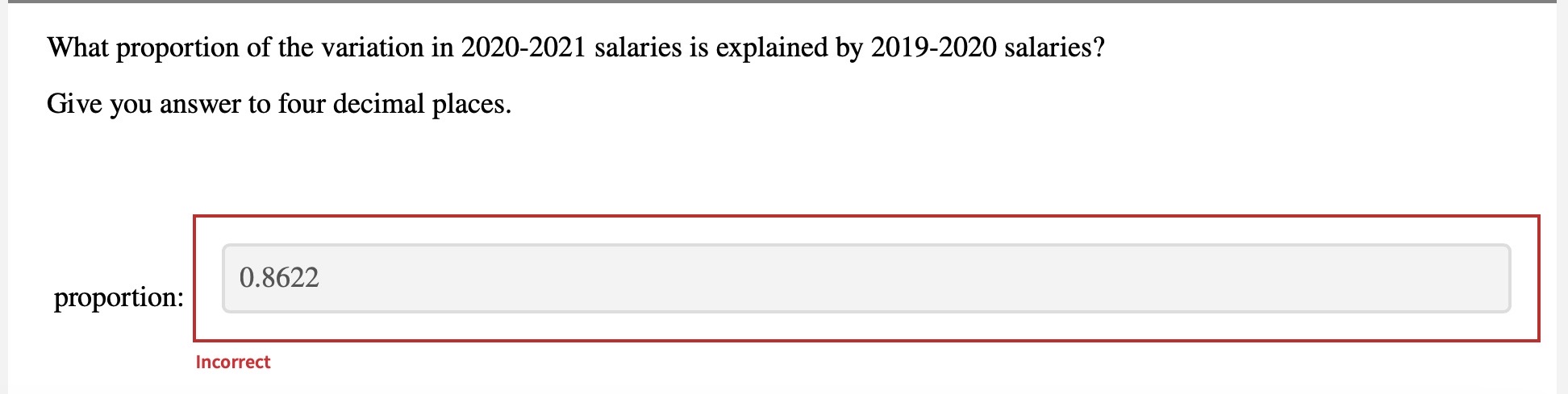 Solved Here are the salaries for a sample of professors in a | Chegg.com