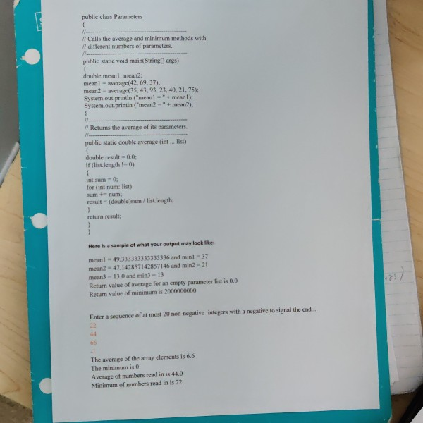 Solved Chapter 7: Arrays Lab 7 Part 2 Name 1. Command Line | Chegg.com