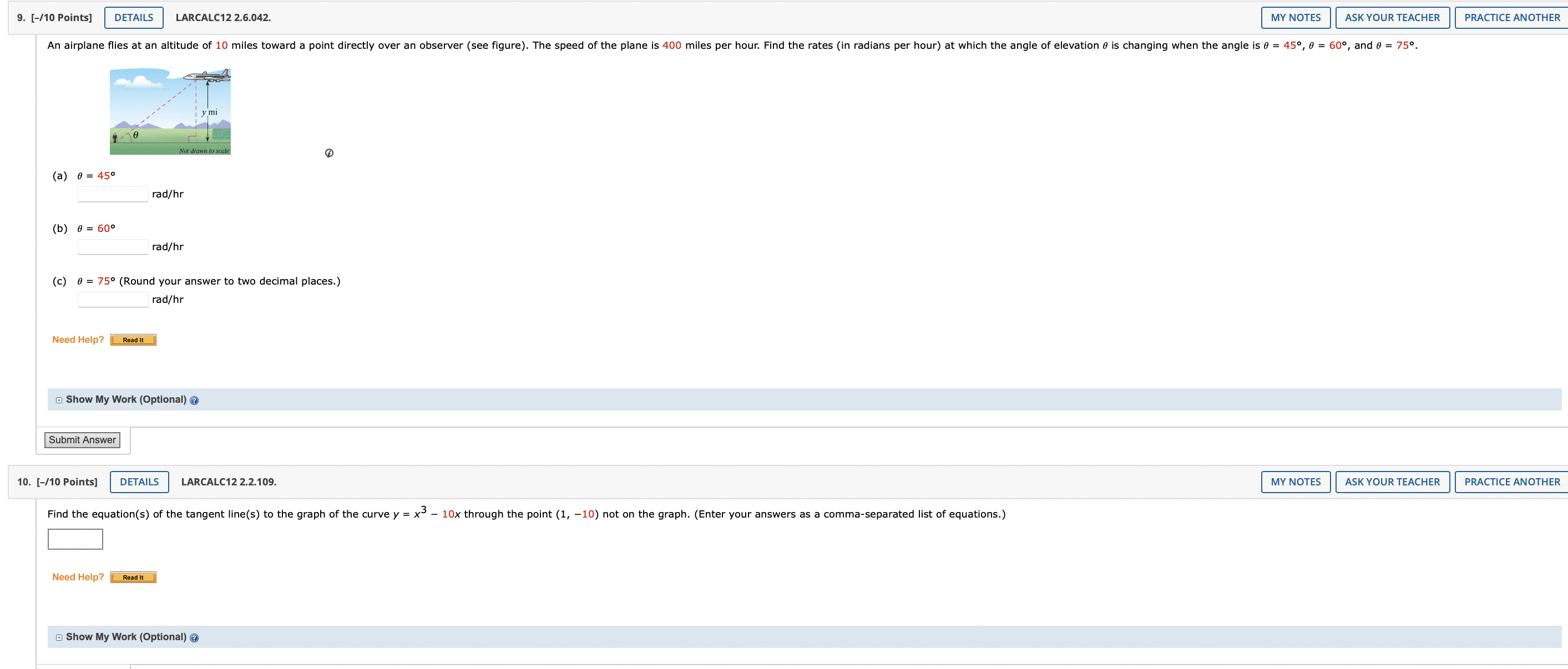 Solved Need Help? | Chegg.com