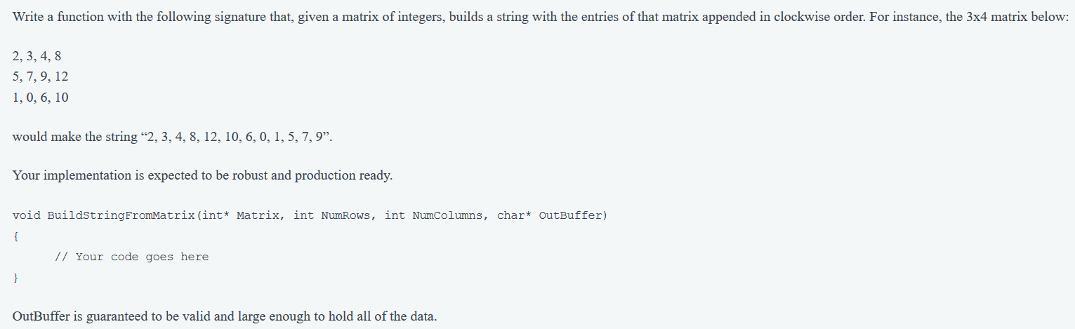 Solved Write a function with the following signature that, | Chegg.com