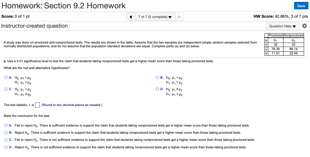 Solved Homework Section 9 2 Homework Save Score 0 Of 1 Pt