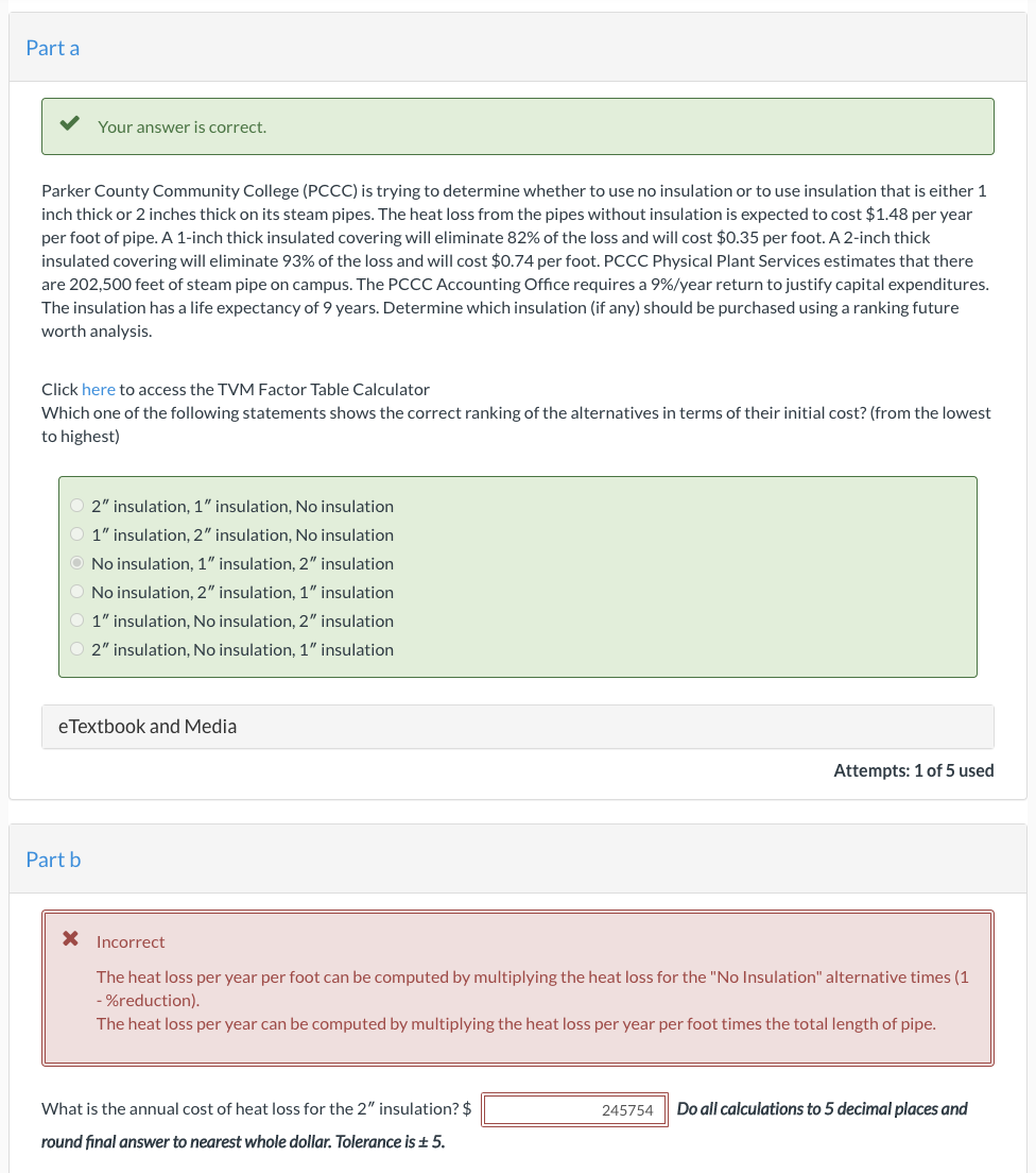 Parker County Community College (PCCC) is trying to | Chegg.com