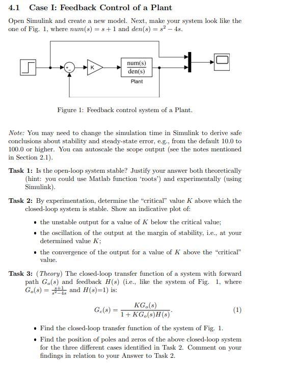 Solved Open Simulink and create a new model. Next, make your | Chegg.com