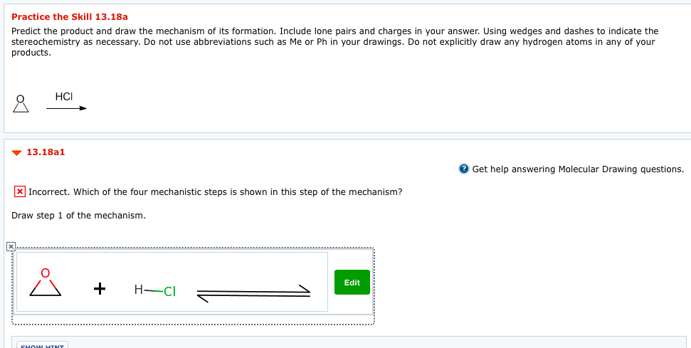 Solved Practice the Skill 13.18a Predict the product and | Chegg.com