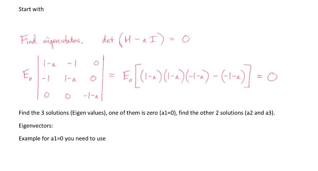 Solved Exercise 3.17 Consider a physical system whose | Chegg.com