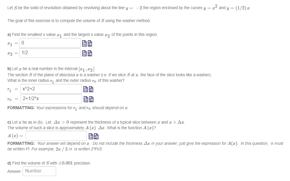 Solved Let S be the solid of revolution obtained by | Chegg.com