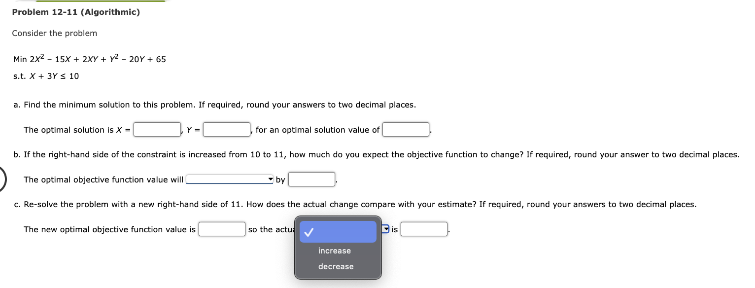 Solved Problem 12-11Hi can you please help me solve this | Chegg.com