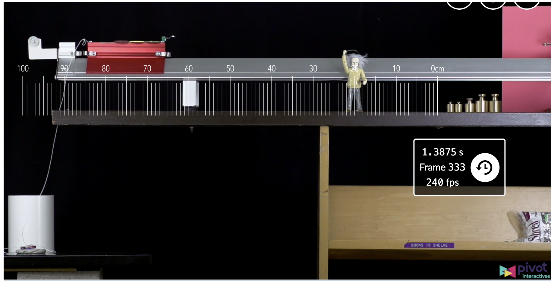 Mechanical Energy Lab using a modified Atwood's | Chegg.com