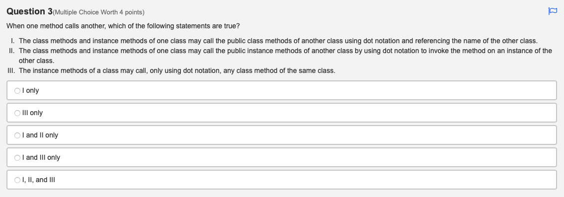 Solved Question 3(Multiple Choice Worth 4 points) When one | Chegg.com