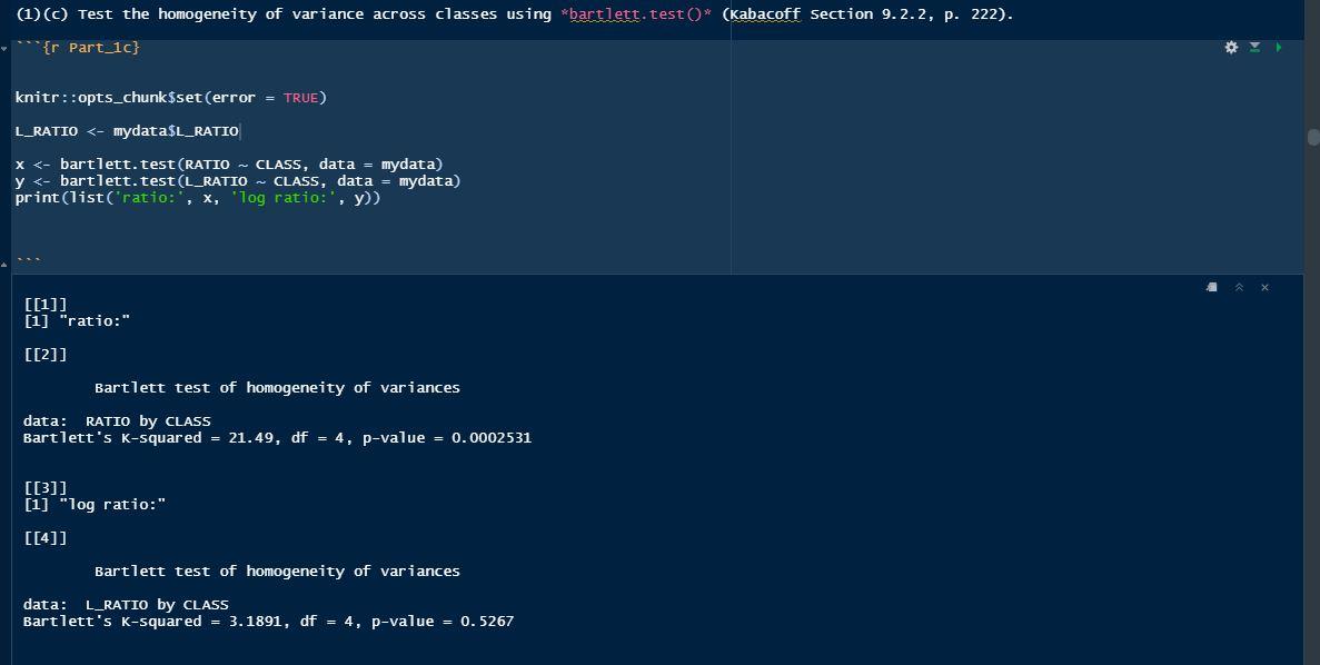 When trying to knit the following R program I am | Chegg.com
