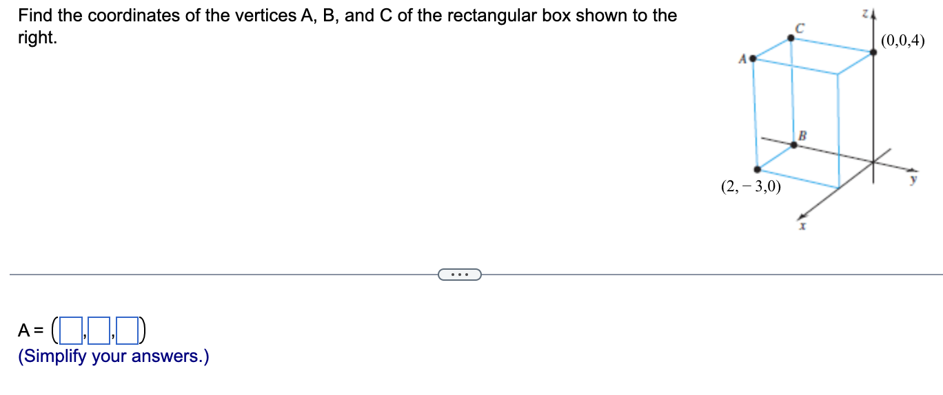 Solved Find the coordinates of the vertices A,B, and C of | Chegg.com