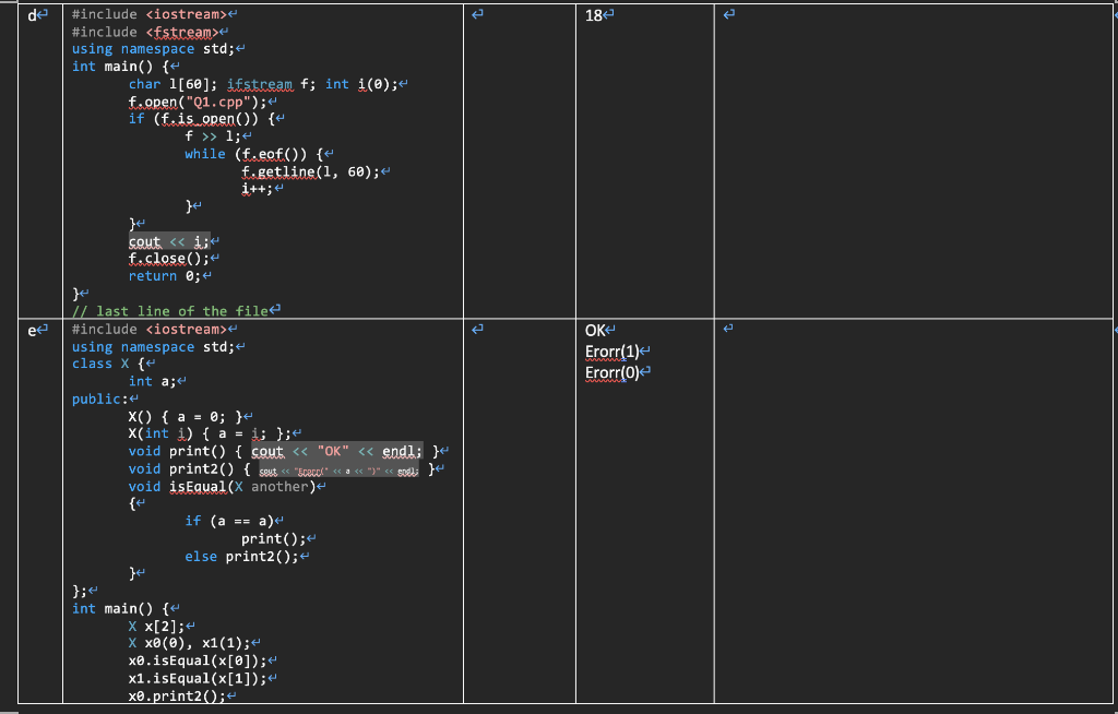 Solved Question 1. Each program in this question is kept in | Chegg.com