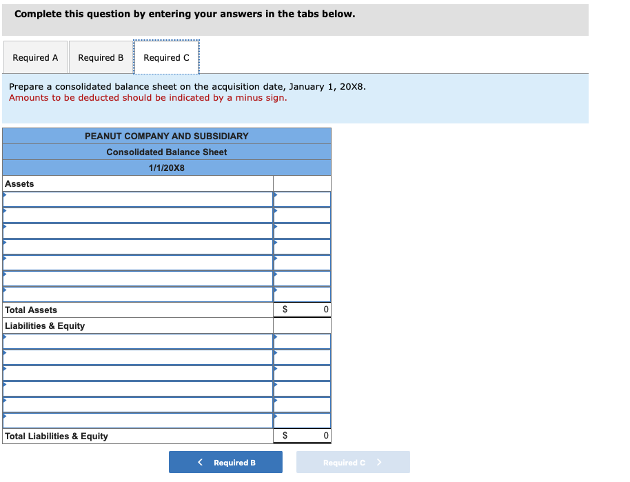 Solved Problem 3-26 (Algo) Consolidated Worksheet and | Chegg.com