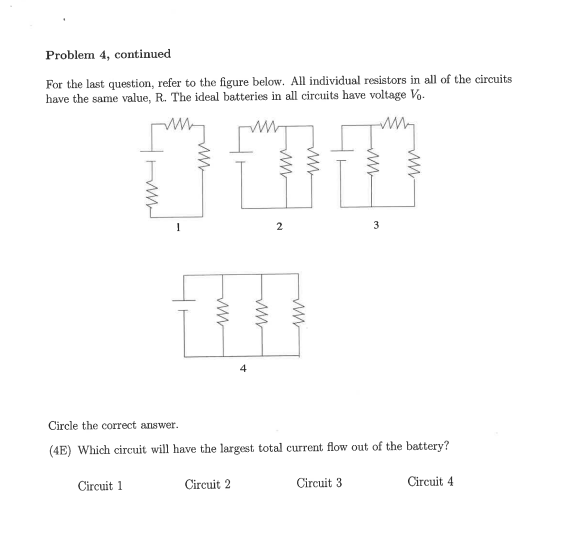 Solved (4A) Two thin infinitely long parallel wires carry | Chegg.com