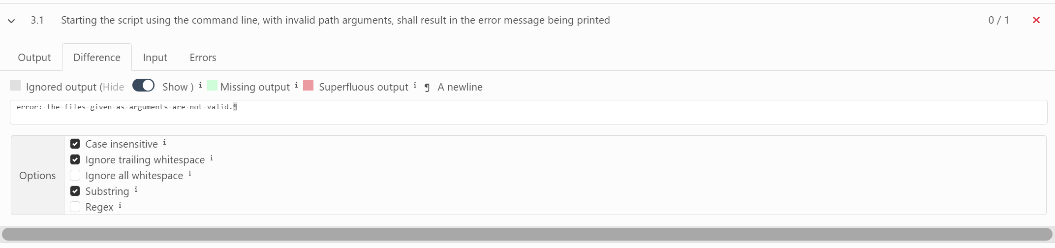 3.1 Starting the script using the command line, with | Chegg.com
