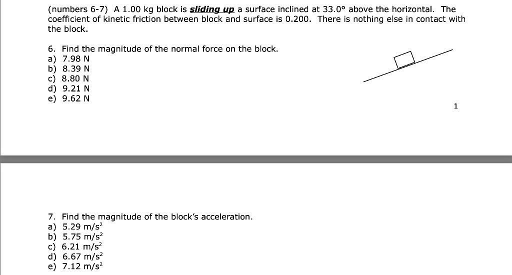 Solved Hi! I need help with #7 ONLY. I only included 6 for | Chegg.com